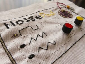 Meet the maker - Afroditi experiments with embroidery, soft circuits ...
