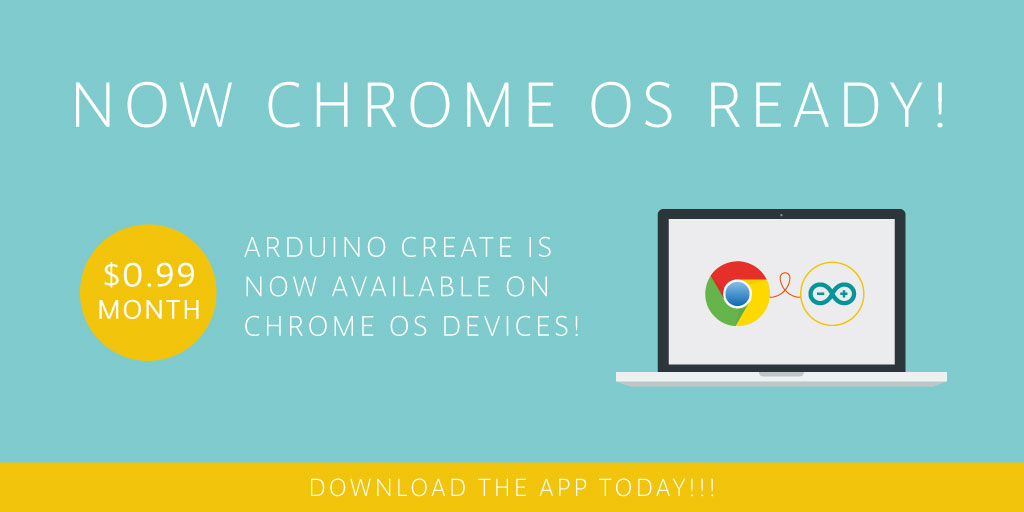 Arduino Create Comes To Chrome Os Devices Arduino Blog