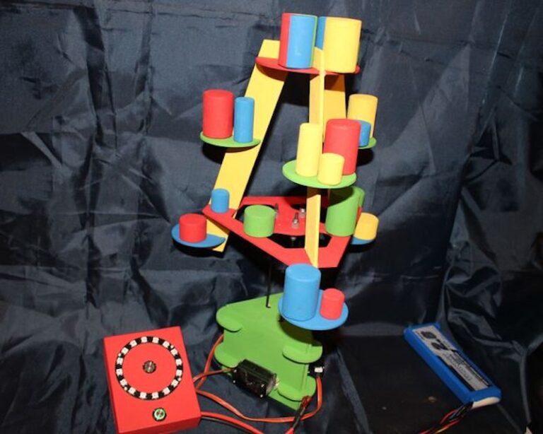 Build A Block Balancing Game With Arduino And Servos Arduino Blog