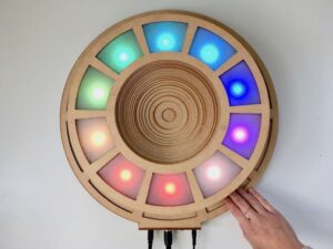 Control lights and sounds with the Arduino-powered LED Eclipse | Arduino Blog