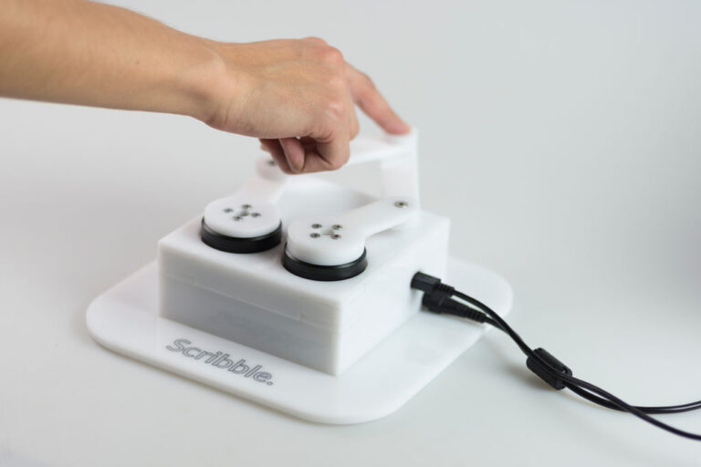 Scribble Is An Arduino Controlled Haptic Interface Arduino Blog