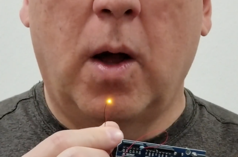 Blow out this Arduino LED candle! | Arduino Blog