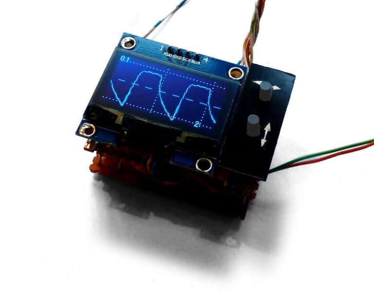 Ardosc Is A Matchbox Sized Arduino Nano Based Oscilloscope Arduino Blog