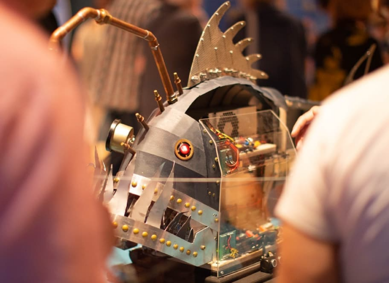 Steampunk anglerfish is a mechanical marvel | Arduino Blog
