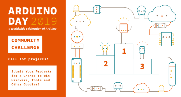 Arduino Day Community Challenge Submit Your Projects Win Hardware And Coupons Arduino Blog