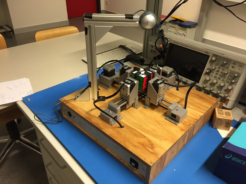 rubik’s cube solver | PlanetArduino