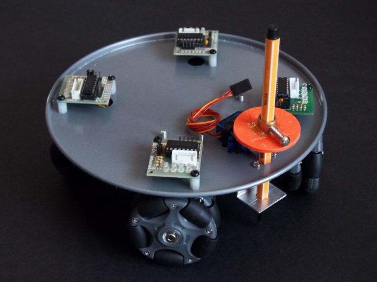 Omni Wheel Robot | PlanetArduino