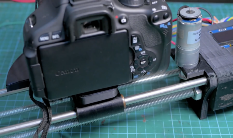 Capture cinematic shots with this object-tracking camera slider ...
