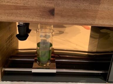 This drink machine pours, slices, and dispenses mint! | Arduino Blog