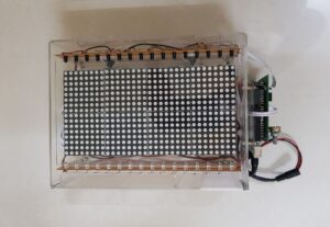 LED matrix made touch sensitive with infrared control | Arduino Blog