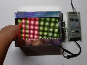 LED matrix made touch sensitive with infrared control | Arduino Blog
