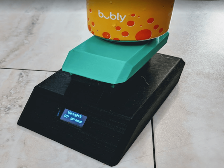 A 3D-printed scale for your kitchen counter | Arduino Blog