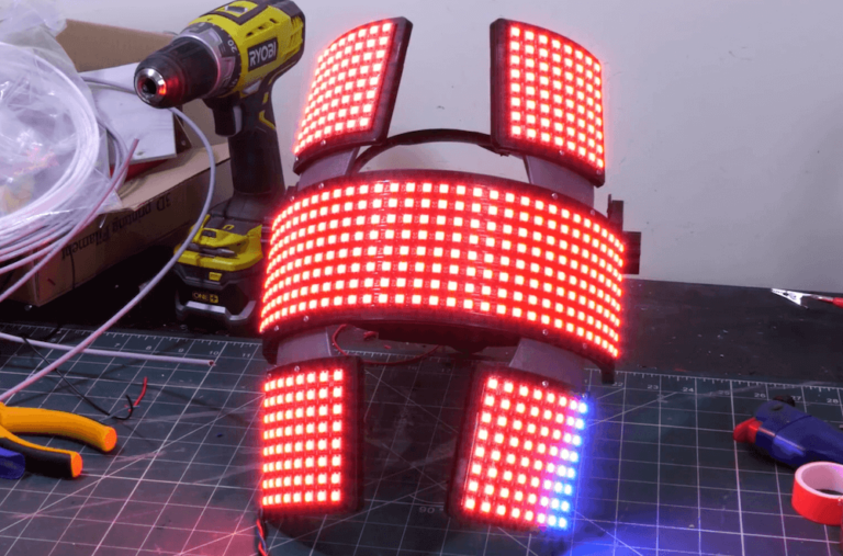 LED DJ Helmet | PlanetArduino