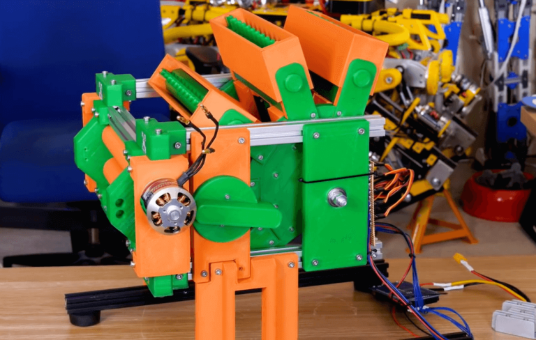 James Bruton's 3D-printed, Arduino-powered Nerf blaster fires 10 darts ...