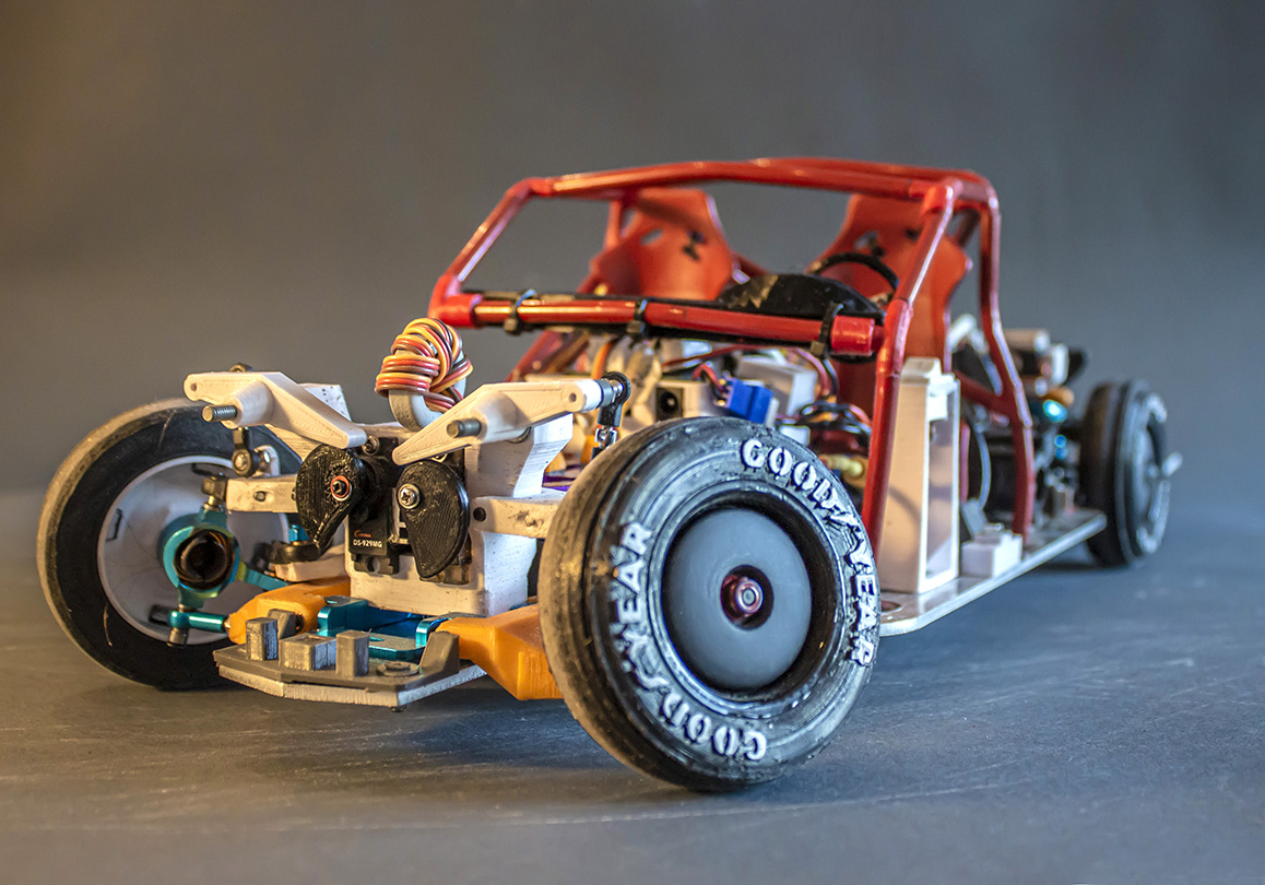 Scale model Oldsmobile Dynamic 88 wagon handles like the real thing ...