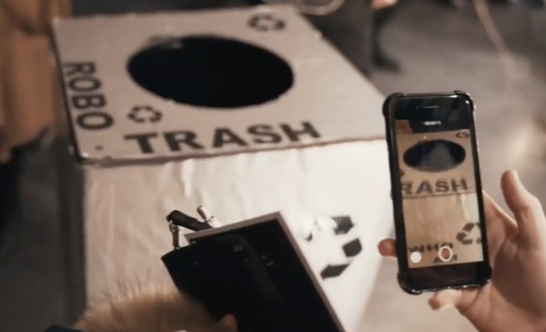 This garbage-bot trash talked TEDx Copenhagen attendees | Arduino Blog