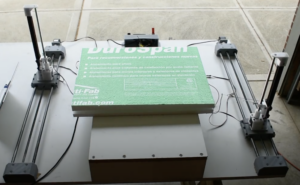 CNC hot wire cutter moves with four axes | Arduino Blog