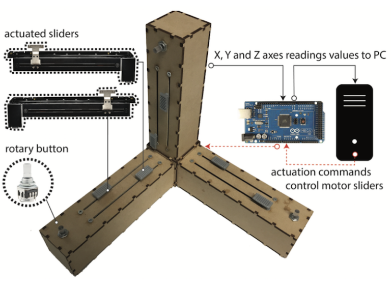 Embodied Axes Is An Arduino Powered Controller For 3d Imagery And Data Visualizations In Ar