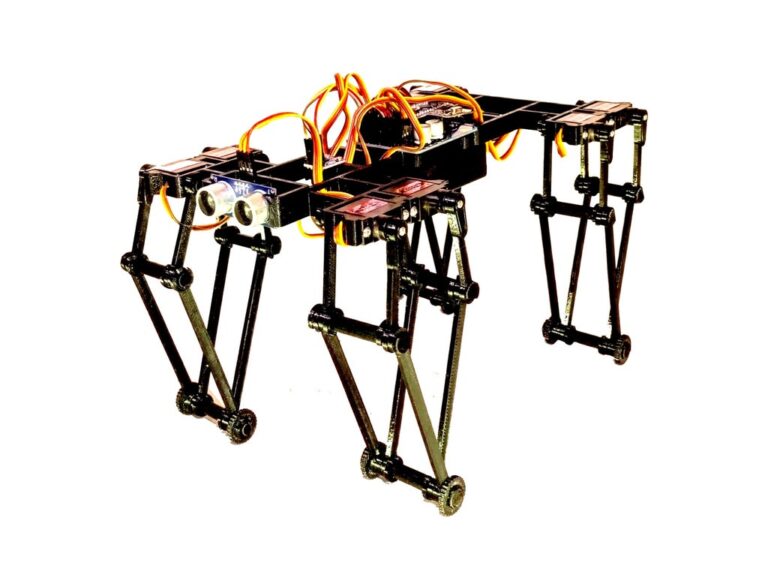 GorillaBot, an eight-servo racing quadruped | Arduino Blog