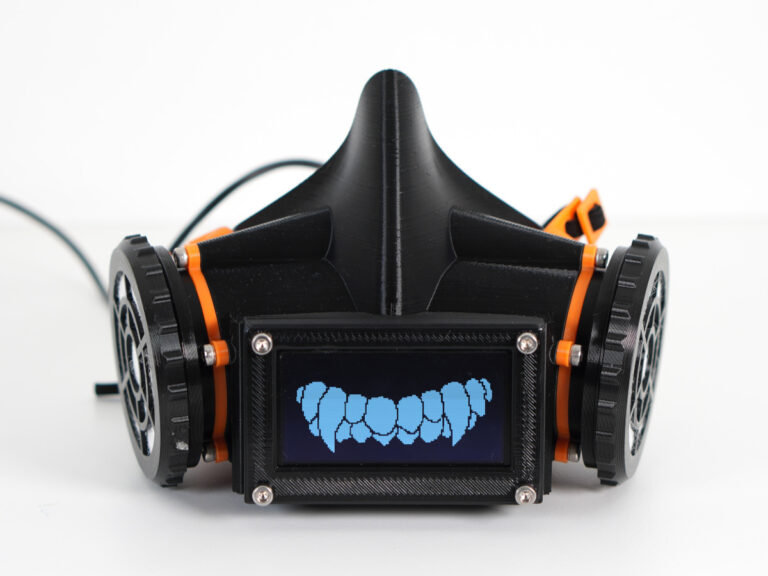 The Pixel Mask animates mouth movements for fun yet safe trick-or ...