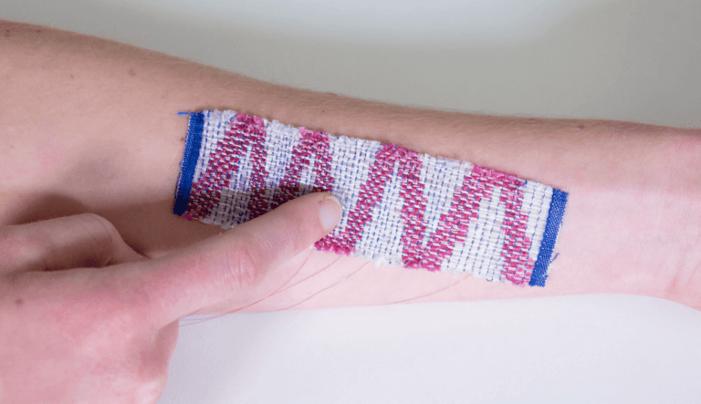 Woven fabric becomes on-skin wearable interface | Arduino Blog