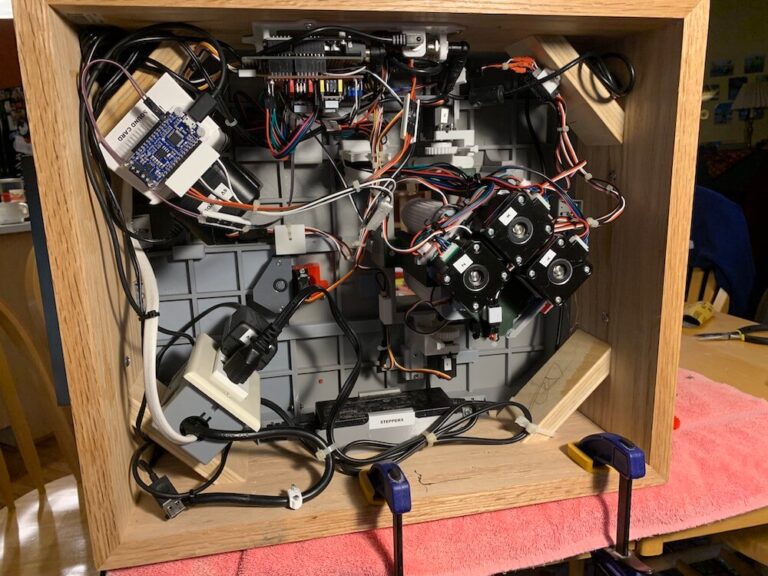 A fully-animated, Arduino-powered launchpad for the LEGO Saturn V model ...