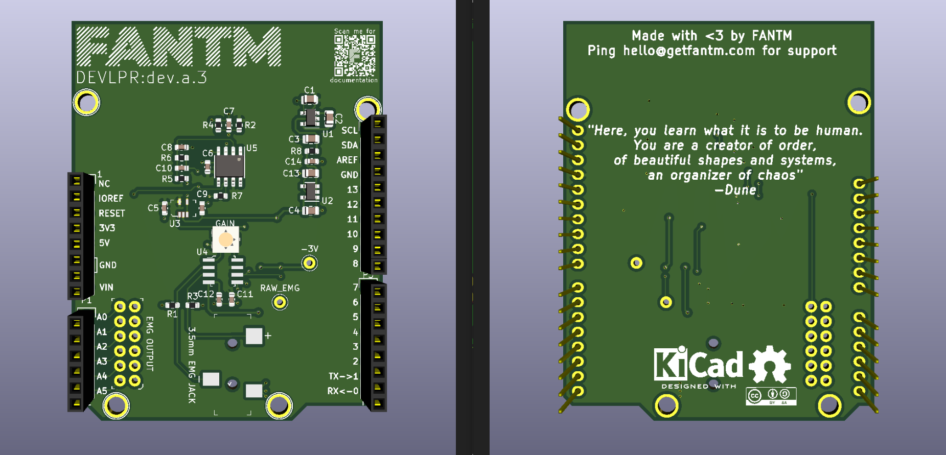 The FANTM DEVLPR is an open source electromyography Arduino shield | Arduino Blog