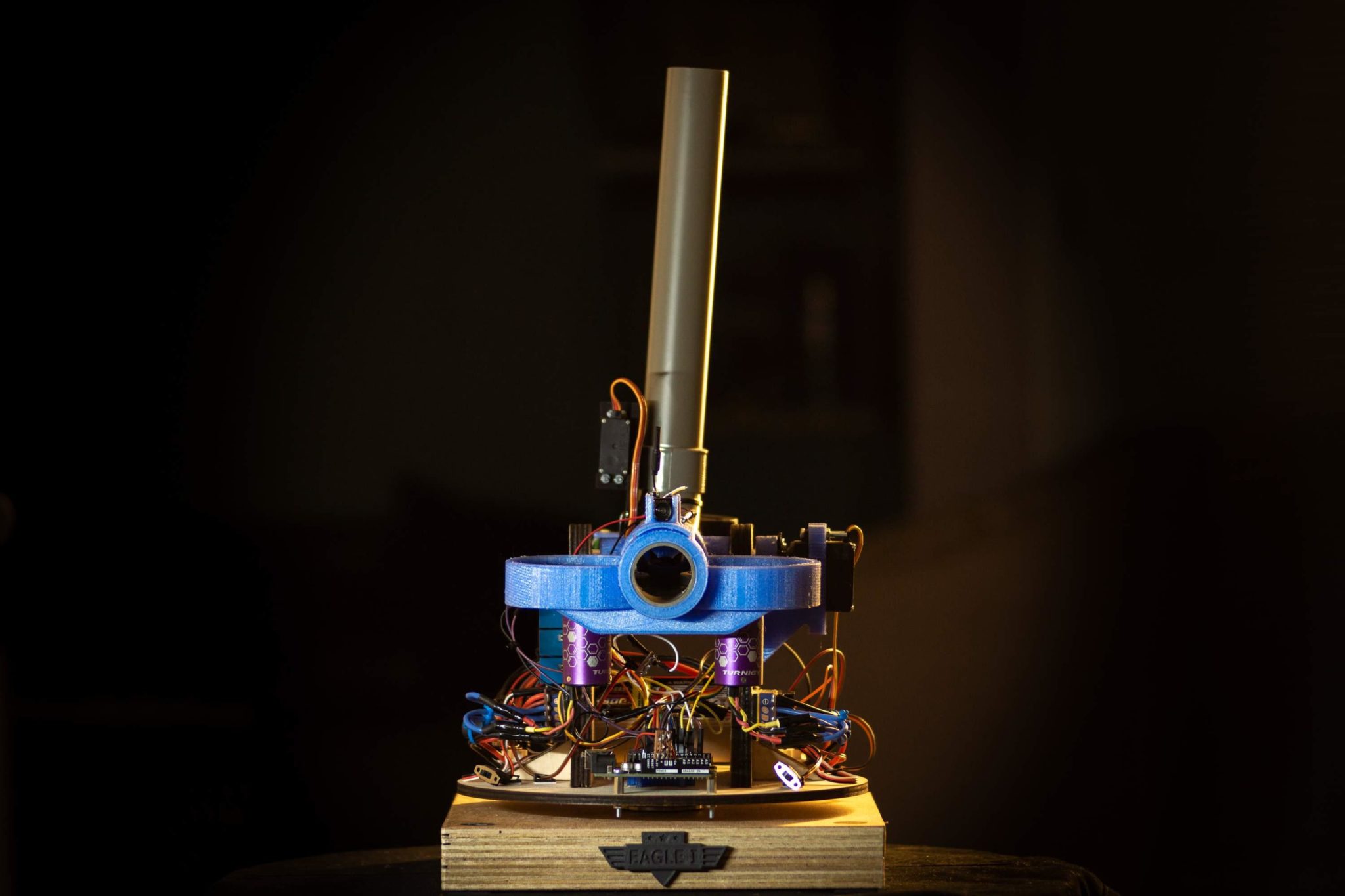 Fire foam balls from this Arduino-based wireless Nerf sentry turret ...