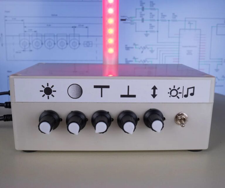 Watch your music come to life on this single LED strip audio spectrum ...