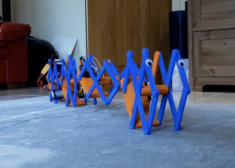 James Bruton built a robot that moves like an earthworm | Arduino Blog
