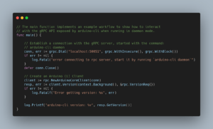 The three pillars of the Arduino CLI | Arduino Blog