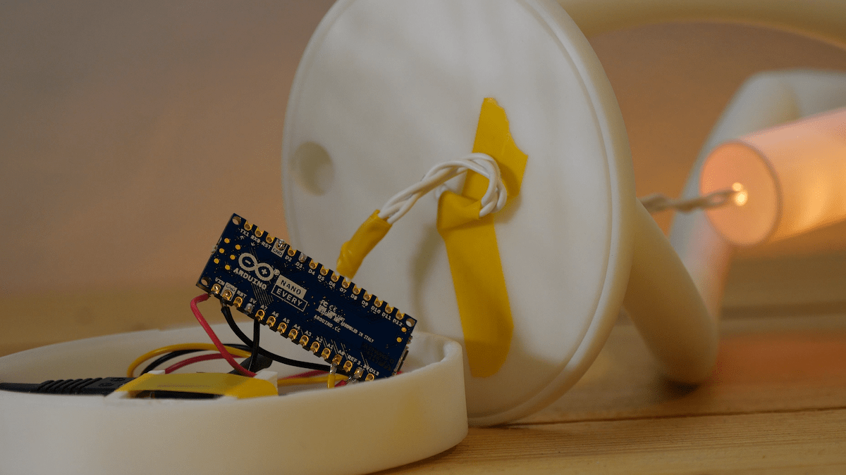 Reimagining the lamp with an intelligent, floating bulb | Arduino Blog