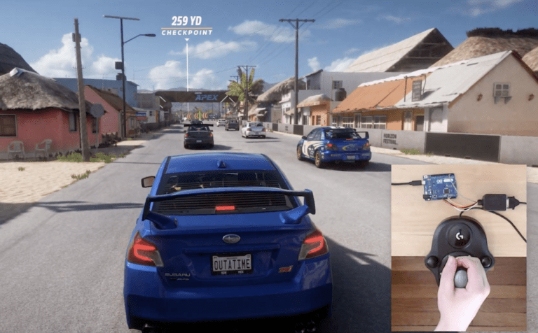 Building a simple USB adapter for the Logitech Driving Force Shifter ...