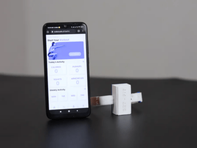 GetFit is a DIY fitness tracker based on the Nano 33 BLE Sense ...