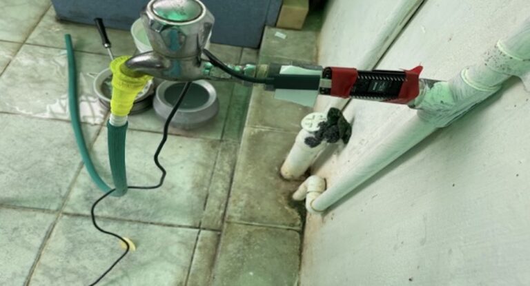 This system detects leaks by listening to water flowing through pipes ...