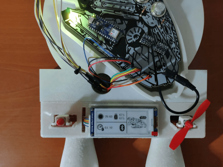 Star Wars-themed device monitors indoor environmental conditions | Arduino Blog