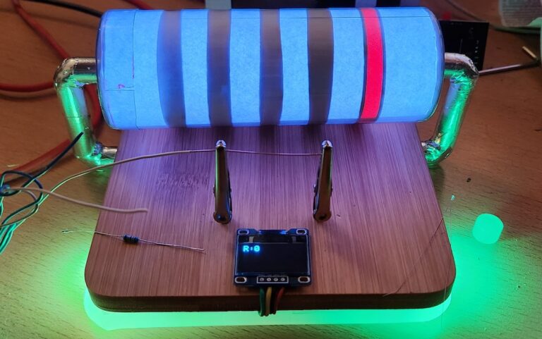 The Great Resistor lamp makes color codes readable | Arduino Blog