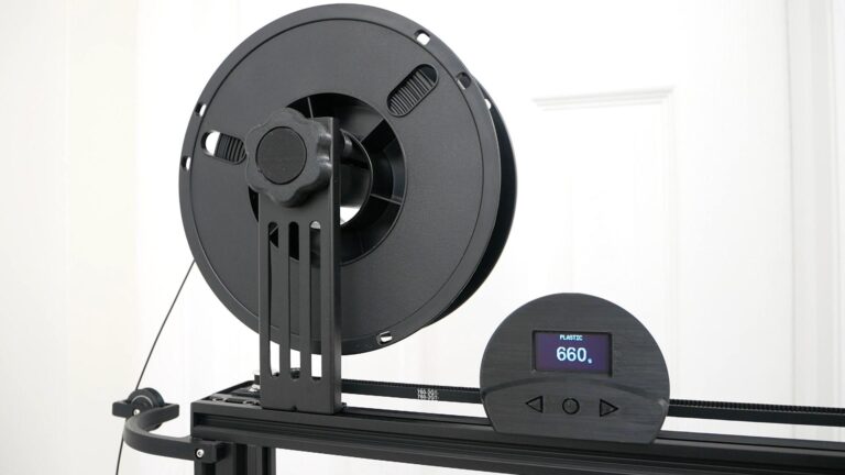 DIY digital spool scale tells you how much filament is left | Arduino Blog