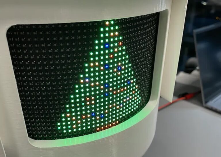 The Infineon team’s XXL Chatbot offers you yuletide greetings | Arduino ...