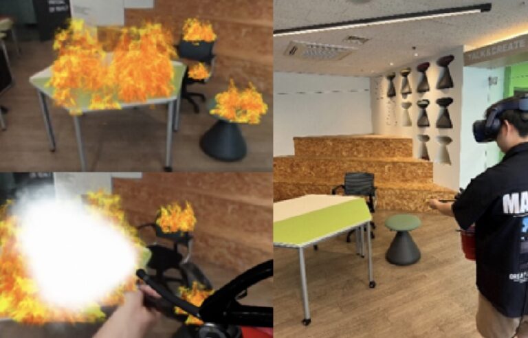 Augmented reality fire drills make training more effective | Arduino Blog