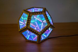 Infinity dodecahedron puts on a mesmerizing light show | Arduino Blog