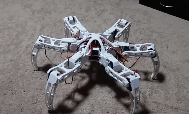 A very nimble DIY hexapod robot | Arduino Blog