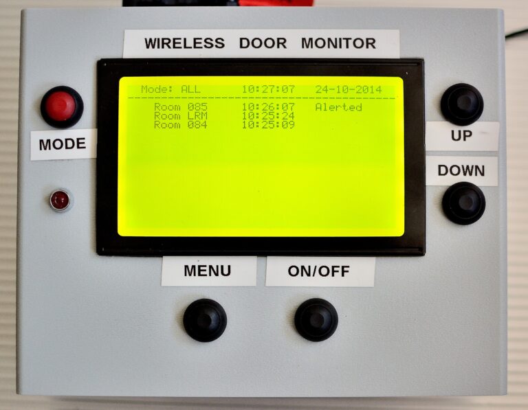 This DIY system monitors all of the doors in a senior care home ...