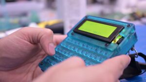 Clem Mayer created a handheld BASIC computer badge with the Arduino UNO Rev3 | Arduino Blog