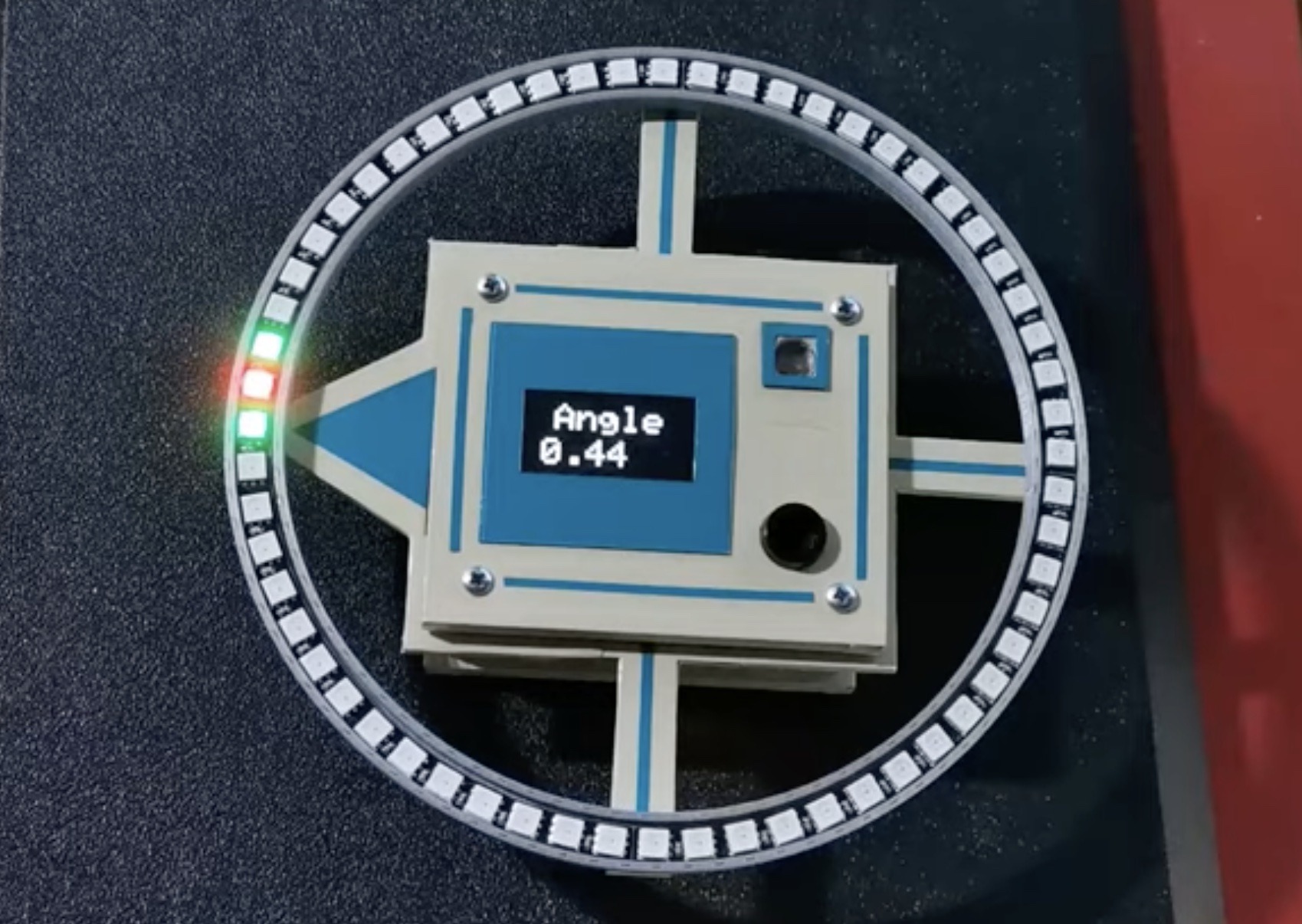 This Electronic Compass Guides You Using Leds And Oled Display Arduino Blog