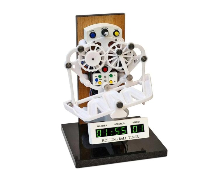 This timer uses a rolling ball to count the seconds | Arduino Blog