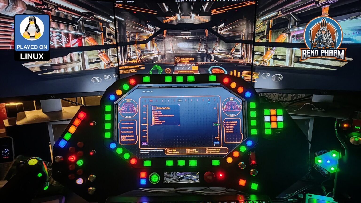 Piloting spaceships with a DIY cockpit | Arduino Blog