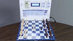 Practical magnetic switches make this electronic chessboard possible ...