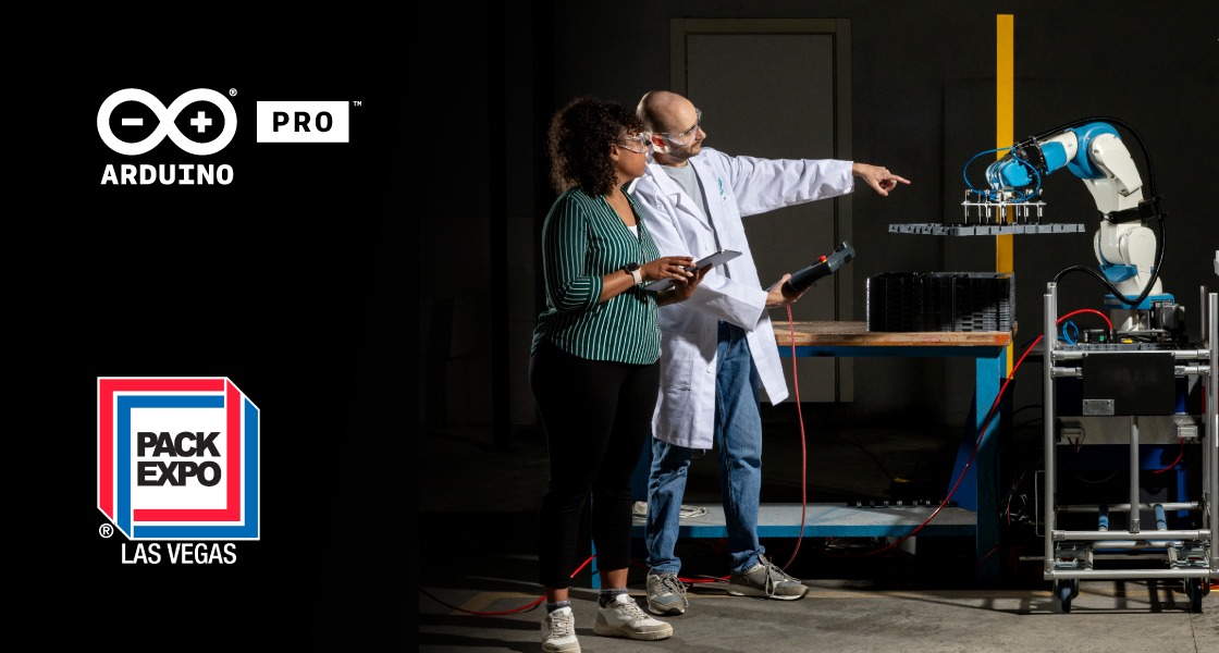 Meet Arduino Pro at PACK EXPO 2023 in Las Vegas | Arduino Blog