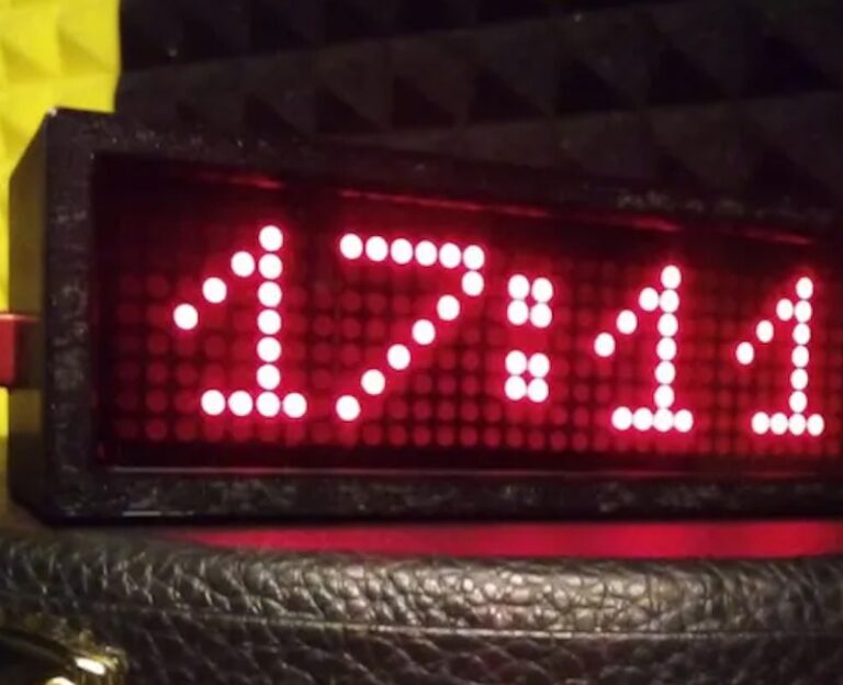 Building A Minimalist Network Updated Digital Clock With An Arduino Nano Esp32 Arduino Blog 